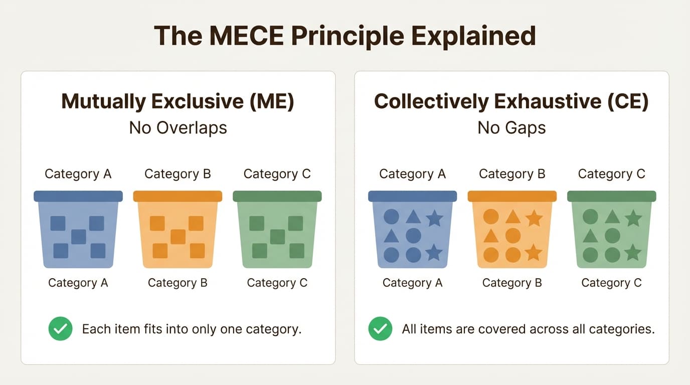 MECE Principle for Case Interviews | CA Monk