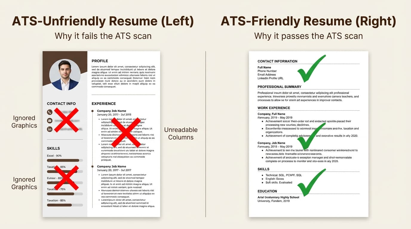 How to Create an ATS Friendly CA Resume: 5 Mistakes to Avoid
