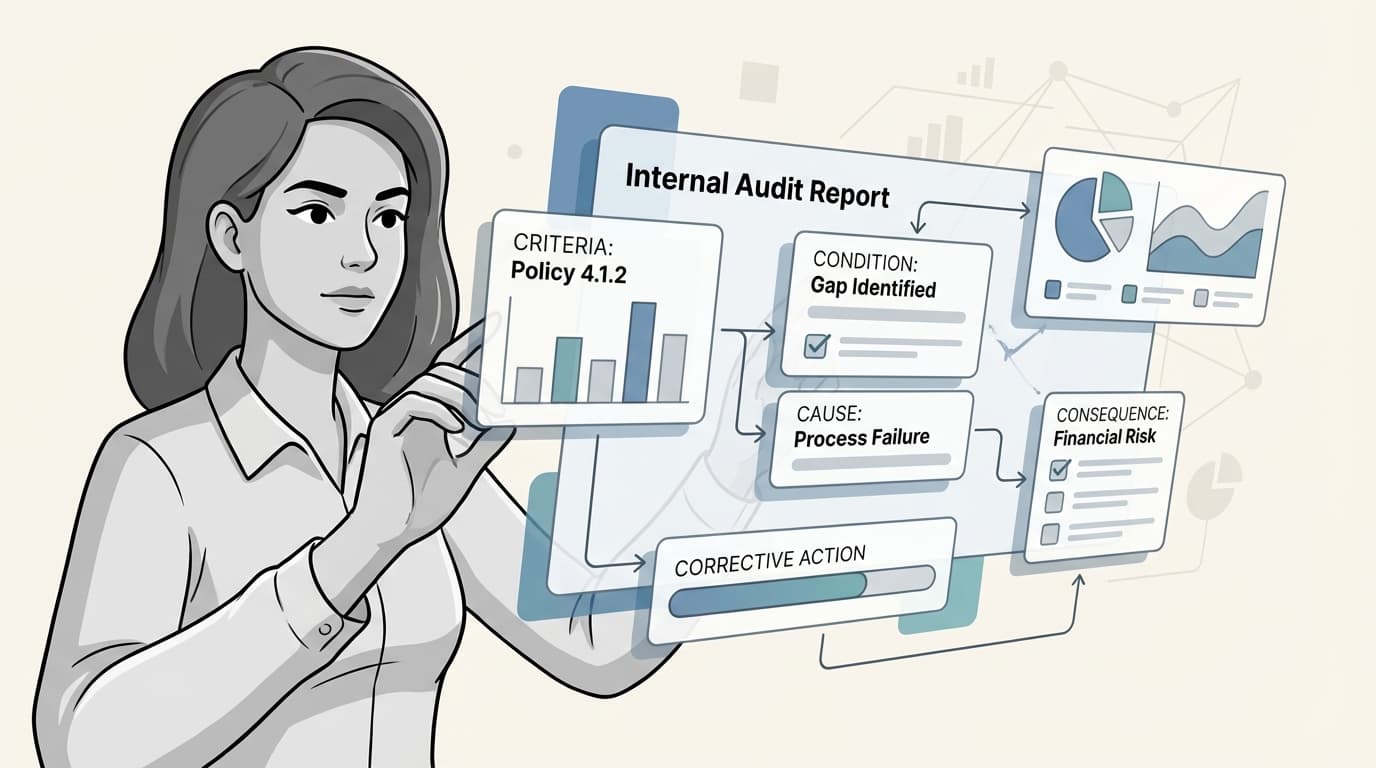 Internal Audit Report Writing: The 5 Cs Framework | CA Monk